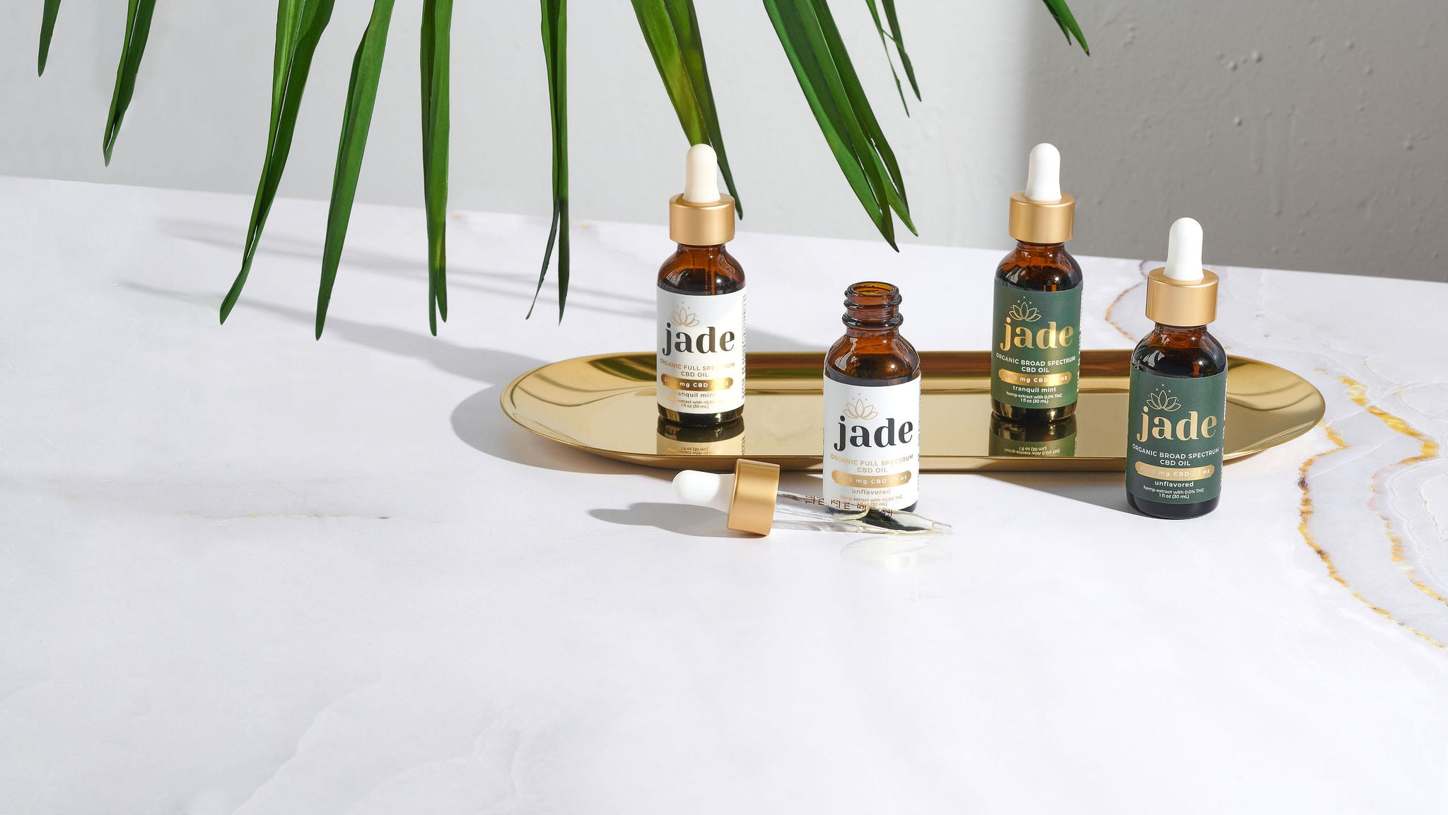 Organic CBD Oil - Premium CBD Tinctures | Jade Co