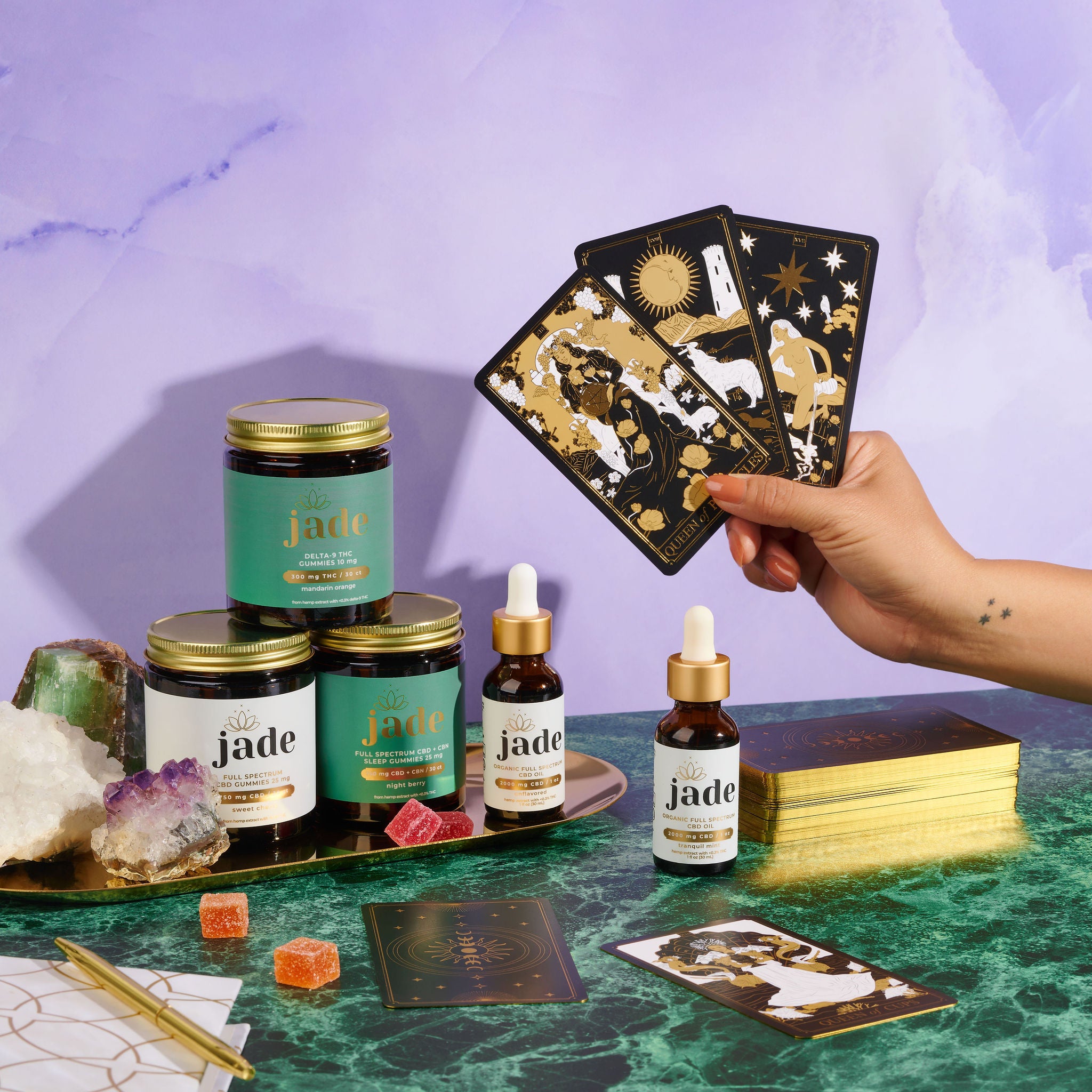 CBD for Anxiety & Stress - Find Your Calm | Jade Co